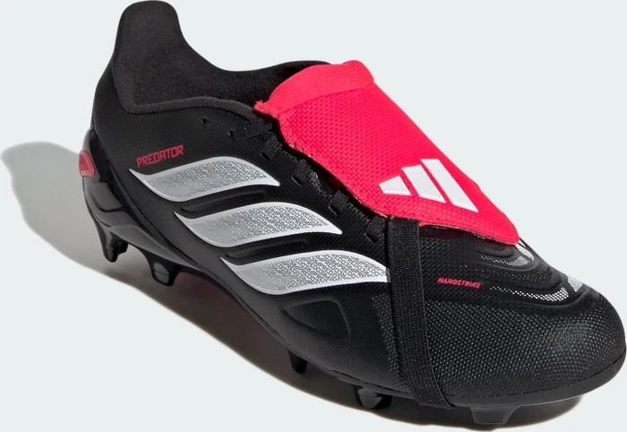 adidas Predator League Fold-Over Tongue FG core black/cloud white/lucid ...