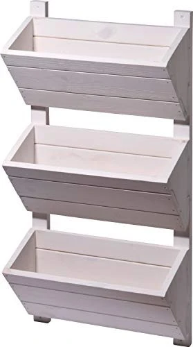 Dobar 58381FSCe Wand-Hochbeet 38x17.5cm weiß ab € 44,17 (2026 ...