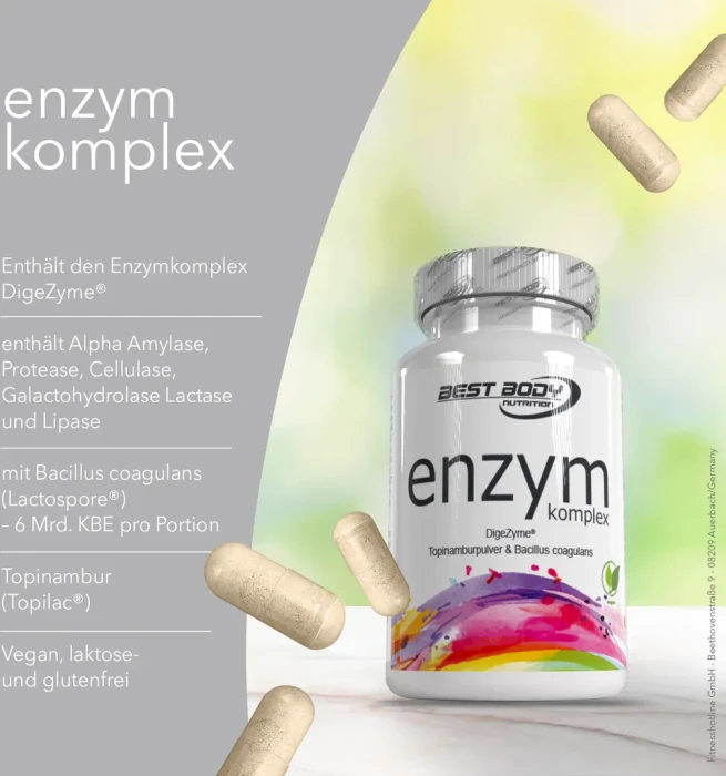 Best Body Nutrition Enzym Complex Caps 90 Stück ab € 9,89 (2026 ...