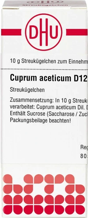 DHU Cuprum Aceticum D Globuli ab € 7,84 (2026) | Preisvergleich ...