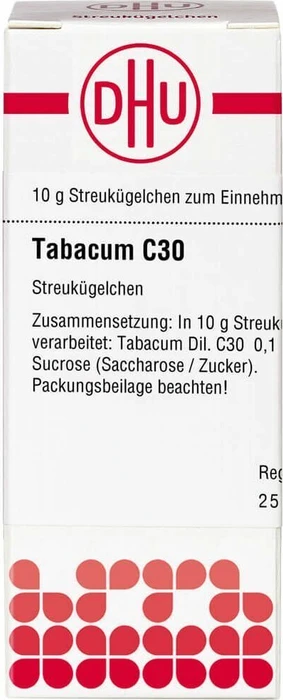 DHU Tabacum C30 Globuli ab € 7,68 (2026) | Preisvergleich Geizhals ...