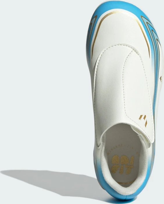 adidas F50 Messi Club FG/MG ivory/semi blue burst/icey blue ab € 48,95 ...