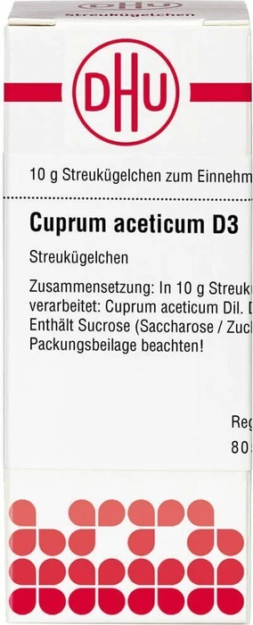 DHU Cuprum Aceticum D Globuli ab € 7,84 (2026) | Preisvergleich ...