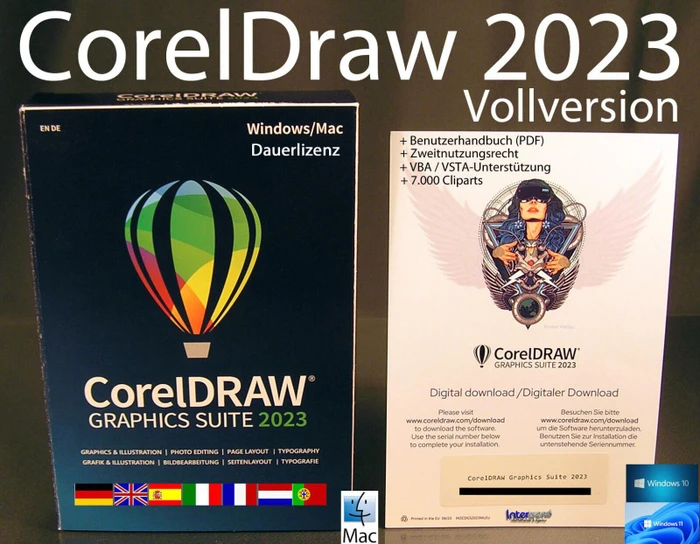 Corel CorelDraw Graphics Suite 2023 ab € 435,00 (2026) | Preisvergleich ...