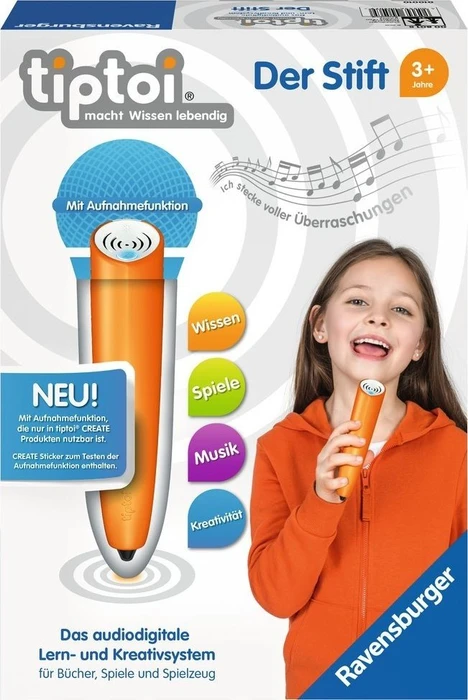 Ravensburger tiptoi Der Stift mit Aufnahmefunktion | Preisvergleich ...
