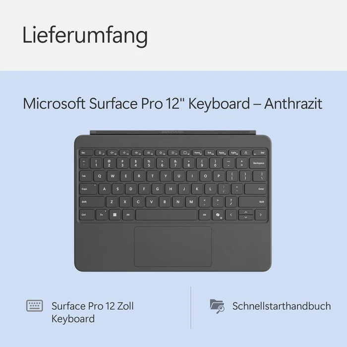 Microsoft Surface Pro 12" Keyboard Schiefer, CH | Preisvergleich ...
