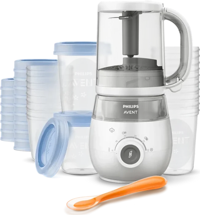 Philips Avent SCF883/20 Dampfgarer mit Mixer Babykostzubereiter ...
