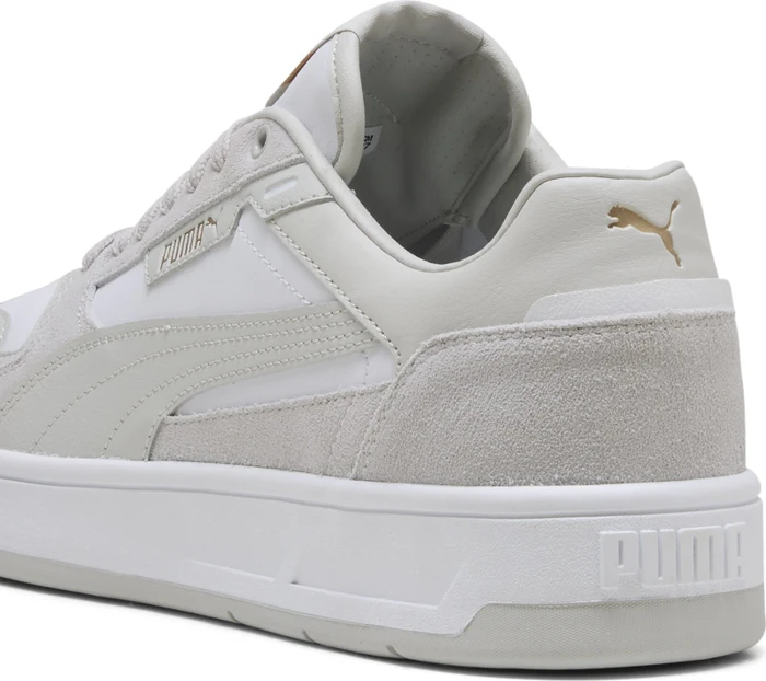Puma Court Classic Street Suede puma white/glacial gray/puma gold ab € ...